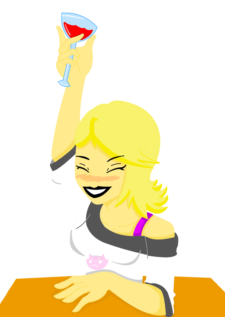 Raise Your Glass By Angelicneonanime On Deviantart
