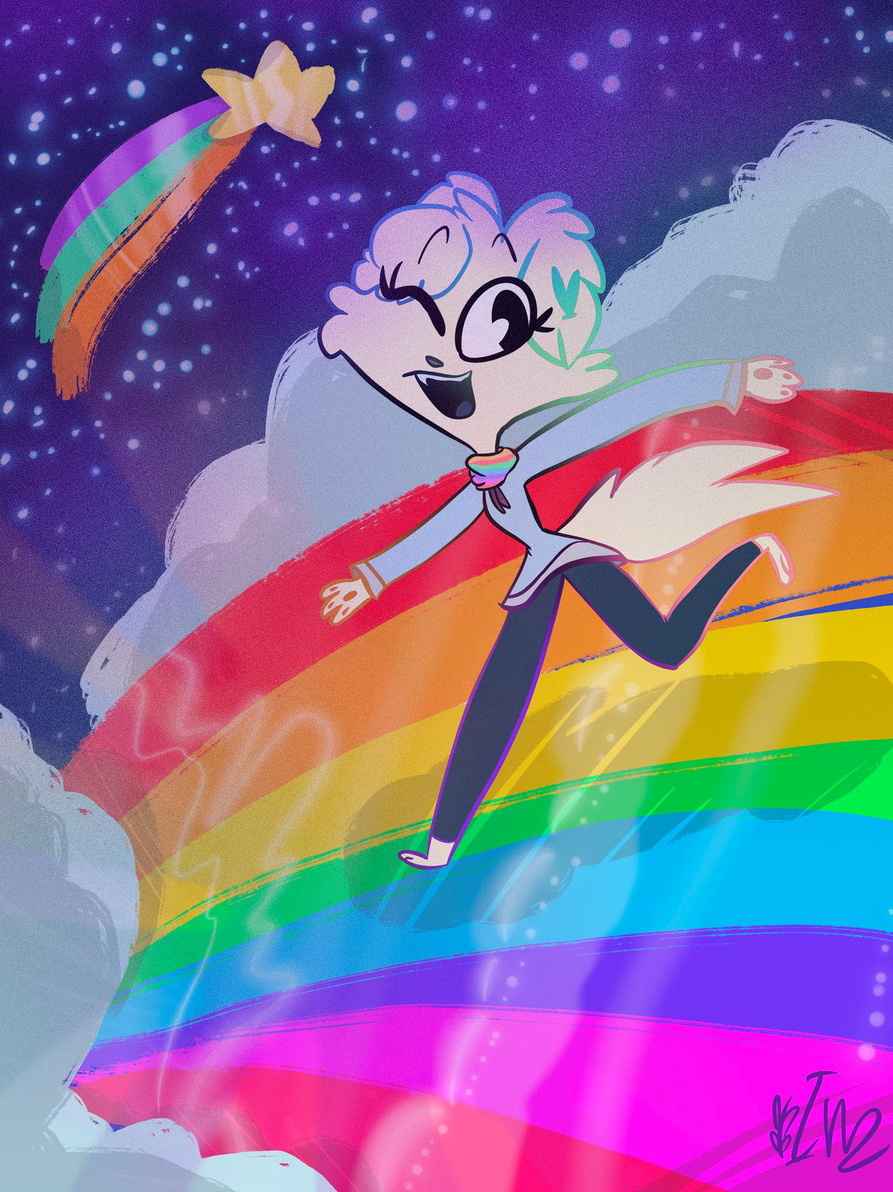 Rainbows (Lucky redesign) by ivicakes on DeviantArt Rainbows (Lucky redesign) by ivicakes on DeviantArt