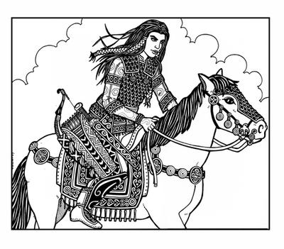 Scythian Princess by plt25 on DeviantArt