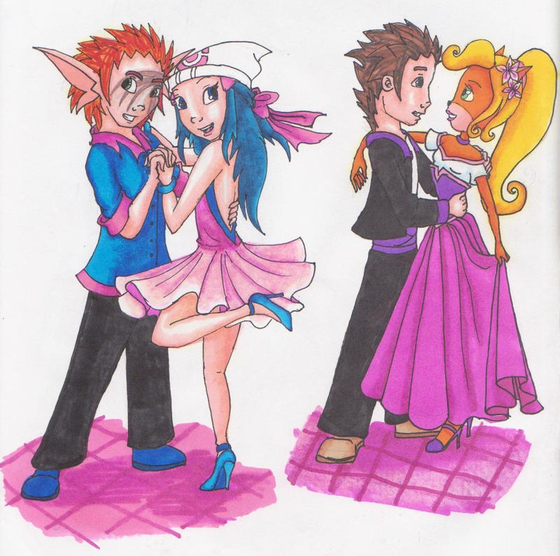 DWTGS-Dawn and Coco Bandicoot by KaeMcSpadden on DeviantArt