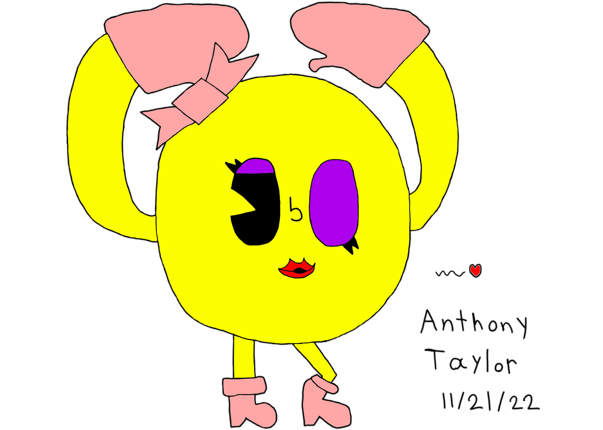 Mrs Pac Man By Teensmashbro4 On Deviantart