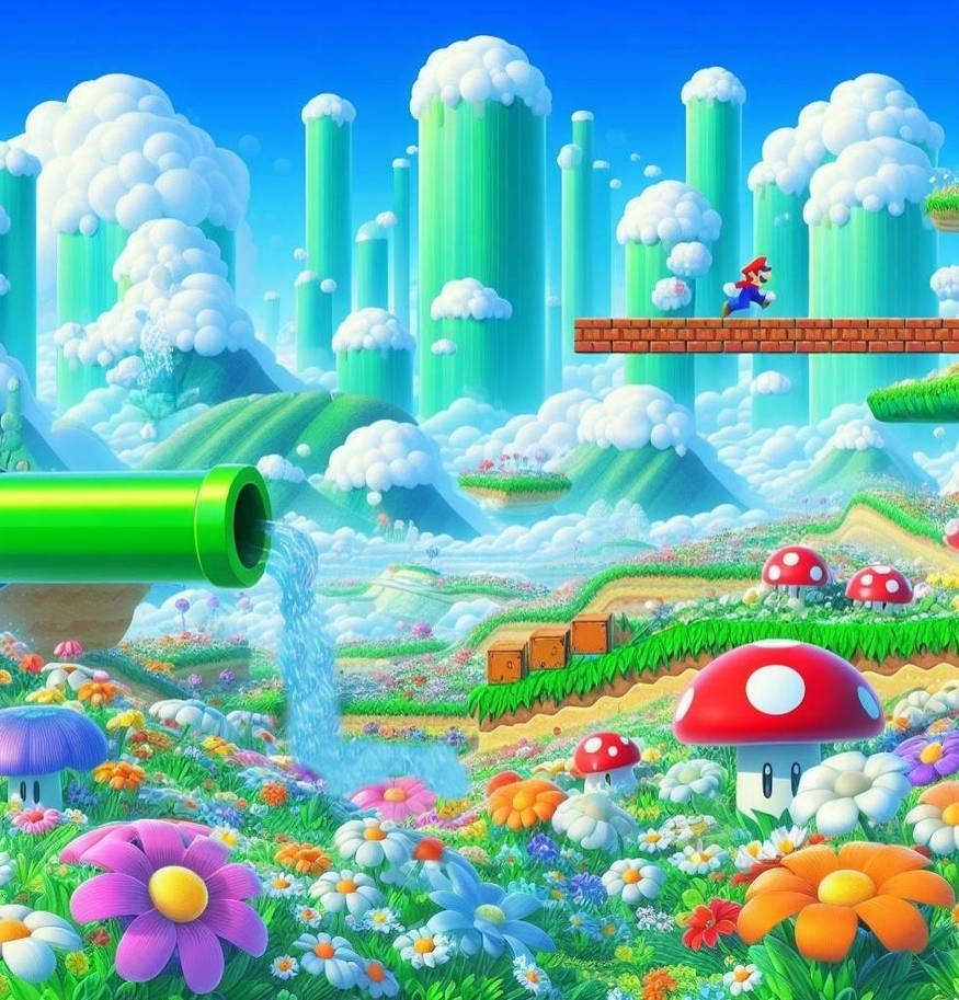 New Mushroom Kingdom By Ruhe1986 On Deviantart