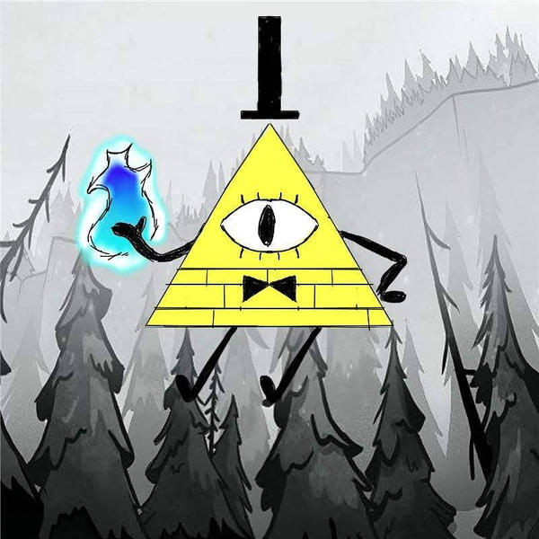 Bill Cipher Fan Art By Nessa Draws On Deviantart