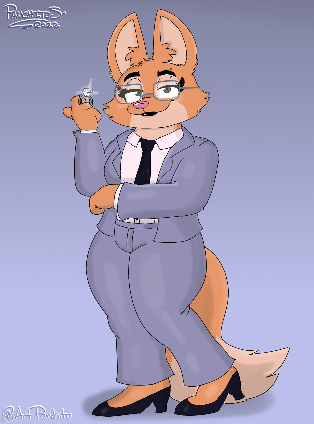 Diane Foxington The Bad Guys By Panchito15 On Deviantart