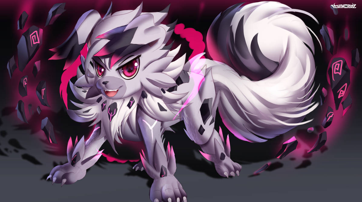 Gigamax Rockruff Oc Design Commisison By Ichimoral On Deviantart