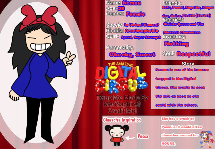My Tadc Oc But With This Template By Anonymous225567 On Deviantart