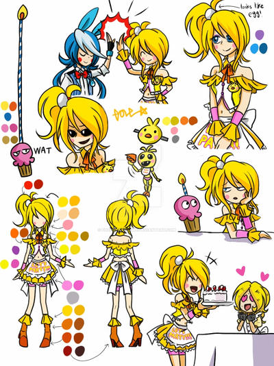 Toy Chica Pole Bear By Freddyxmangle On Deviantart