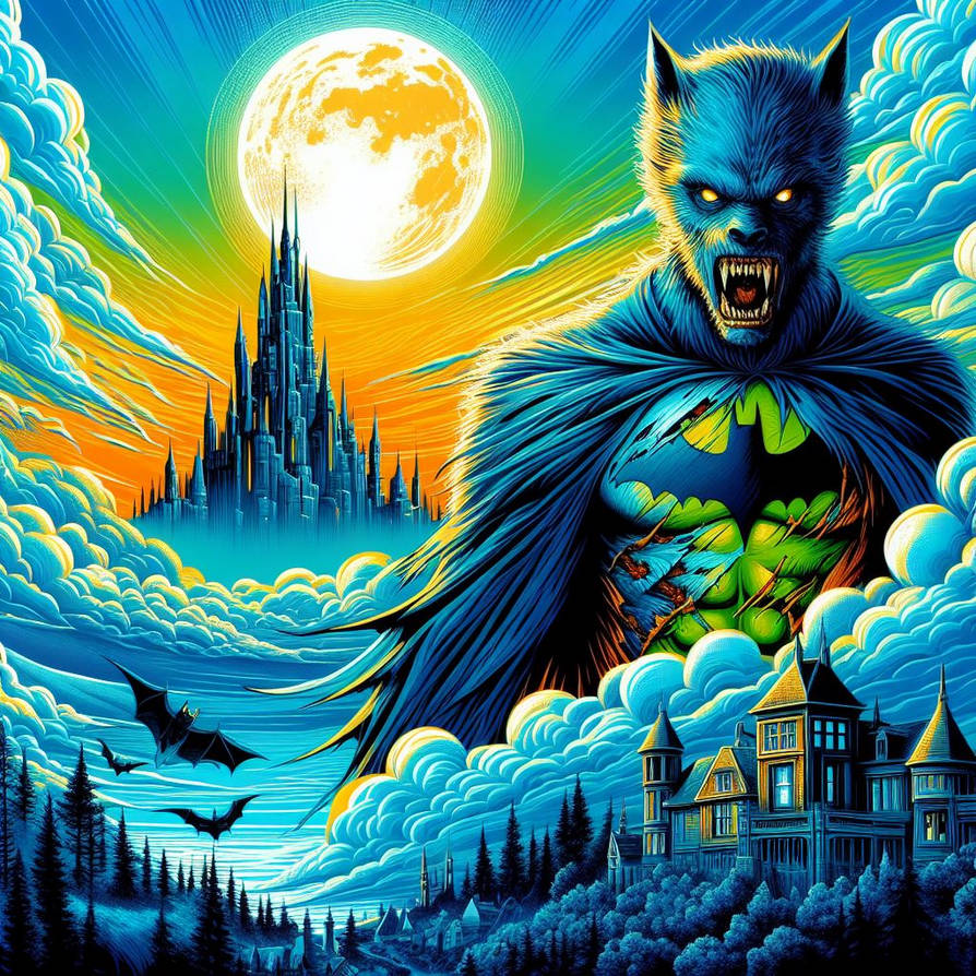The Bat Wolf Of Gotham By Grayson256 On Deviantart