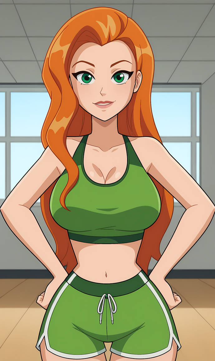 Sam Totally Spies 2024 Gym Outfit By Bonnieaiart On Deviantart
