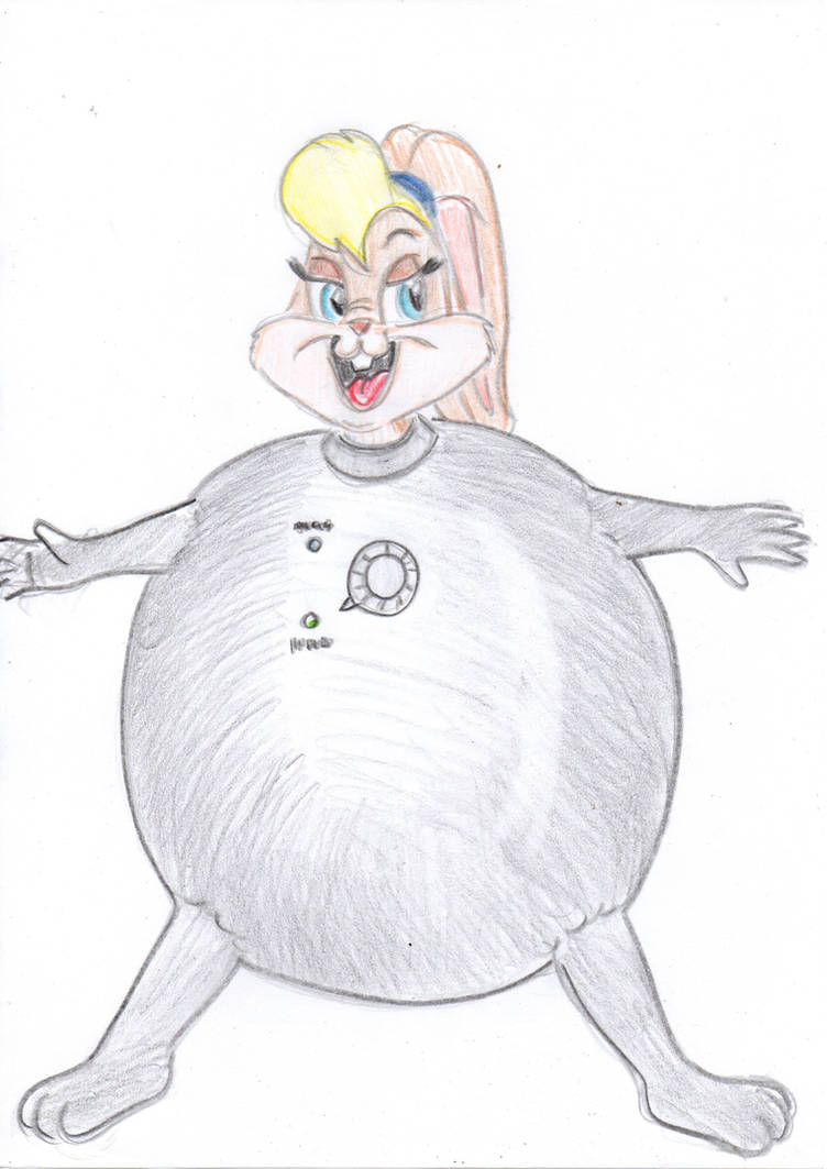 Lola Bunny In Black Hydroplasmatic Inflation Suit By Rami Yt On Deviantart