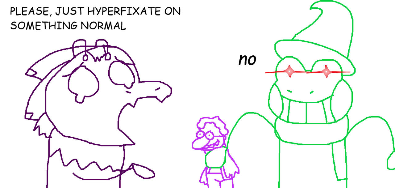 My 2 Brain Cells By Violetvenomclaw On Deviantart