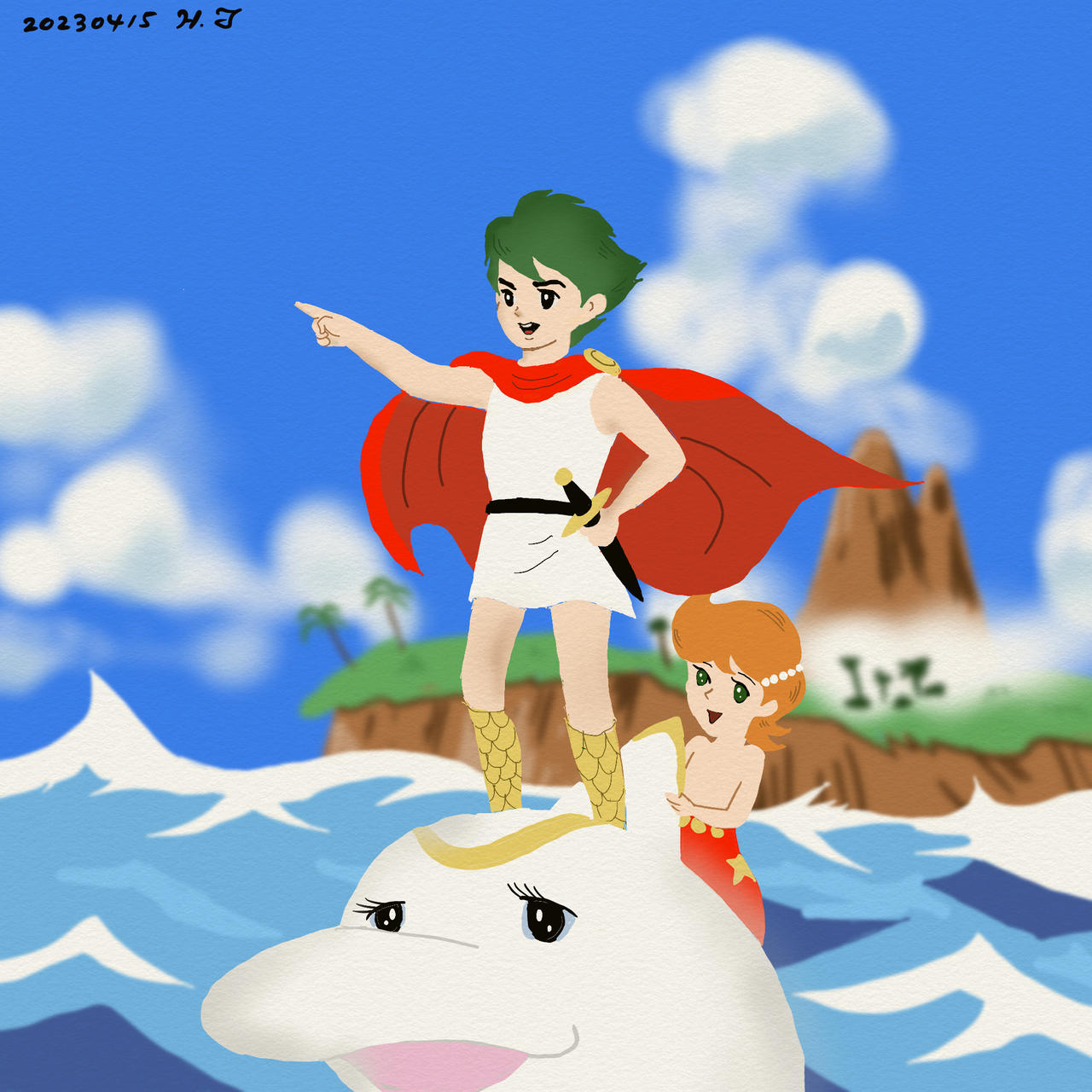 Triton Of The Sea Reproduction By Hideotsujimoto On Deviantart