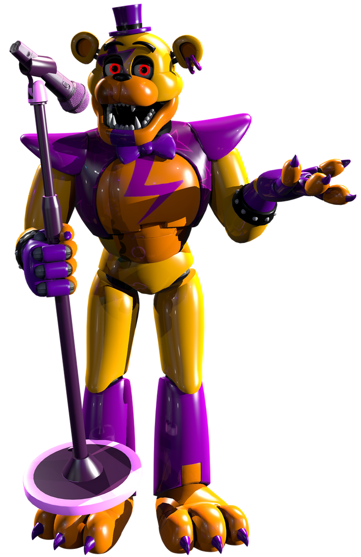 Glamrock Fredbear By Hectorplay81 On Deviantart
