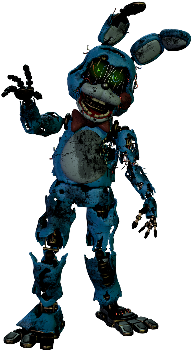 Withered Toy Bonnie By Hectorplay81 On Deviantart