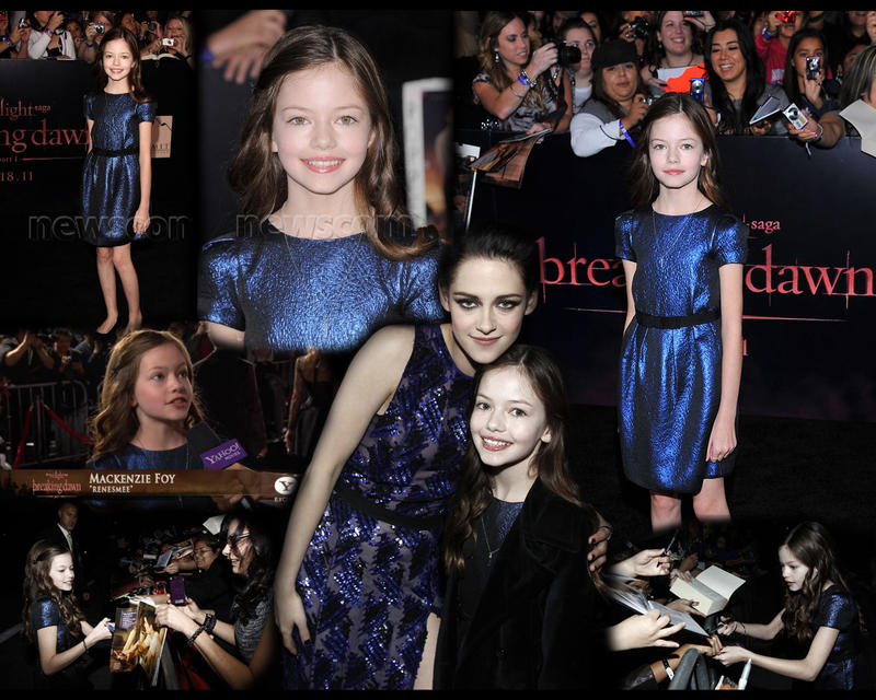 Mackenzie Foy Renesmee Breaking Dawn La Premiere By Maysa2010 On Deviantart