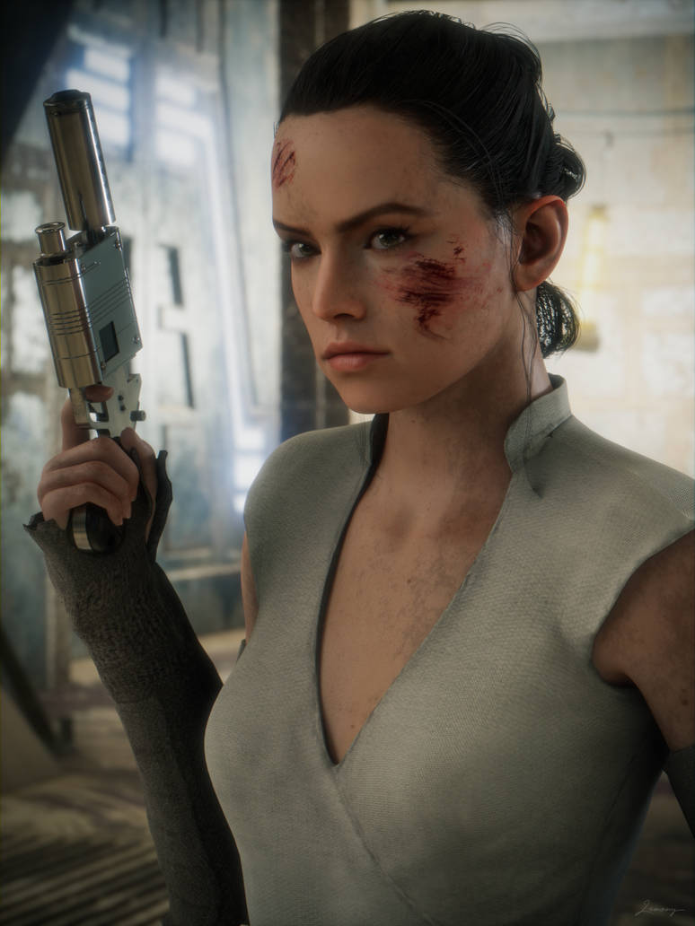 Rey Pinup Starwars By Lemonysenpai On Deviantart
