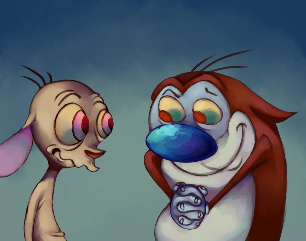 Ren And Stimpy By Gumworthzzz On Deviantart
