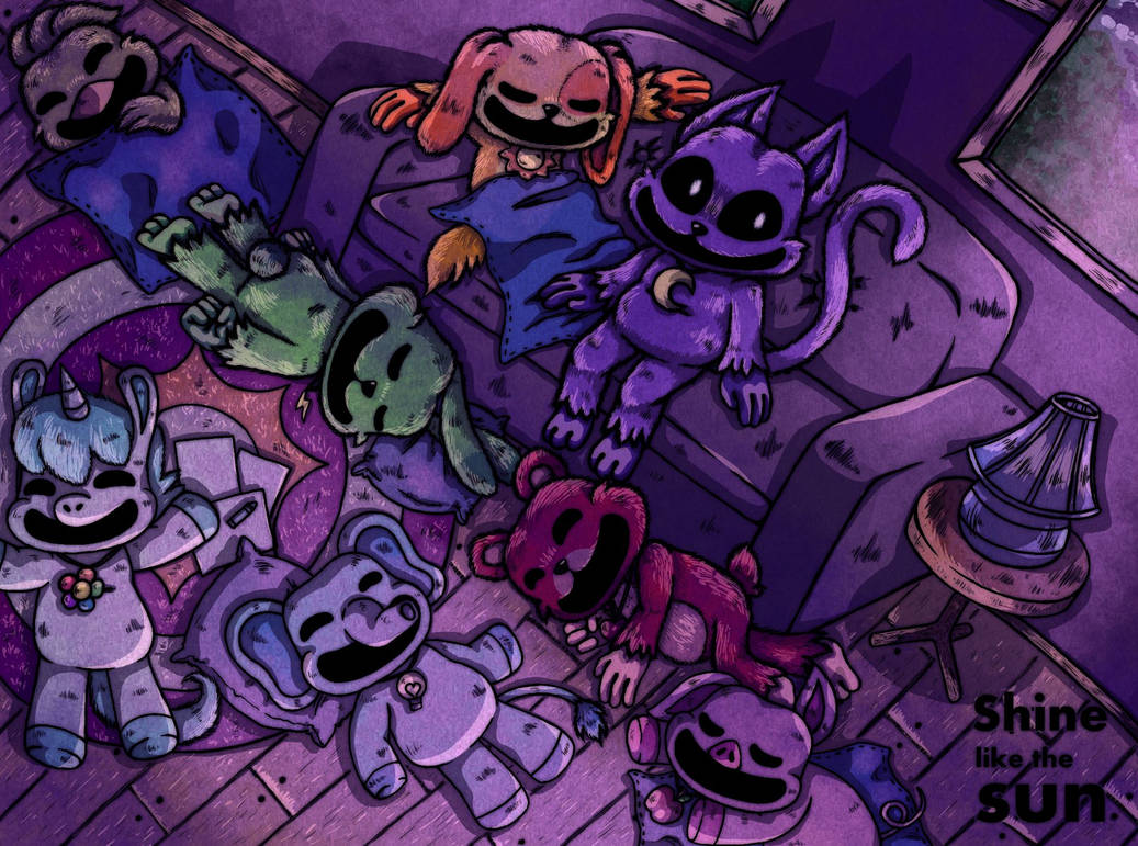 Poppy Playtime Smiling Critters By Shine Like The Sun On Deviantart