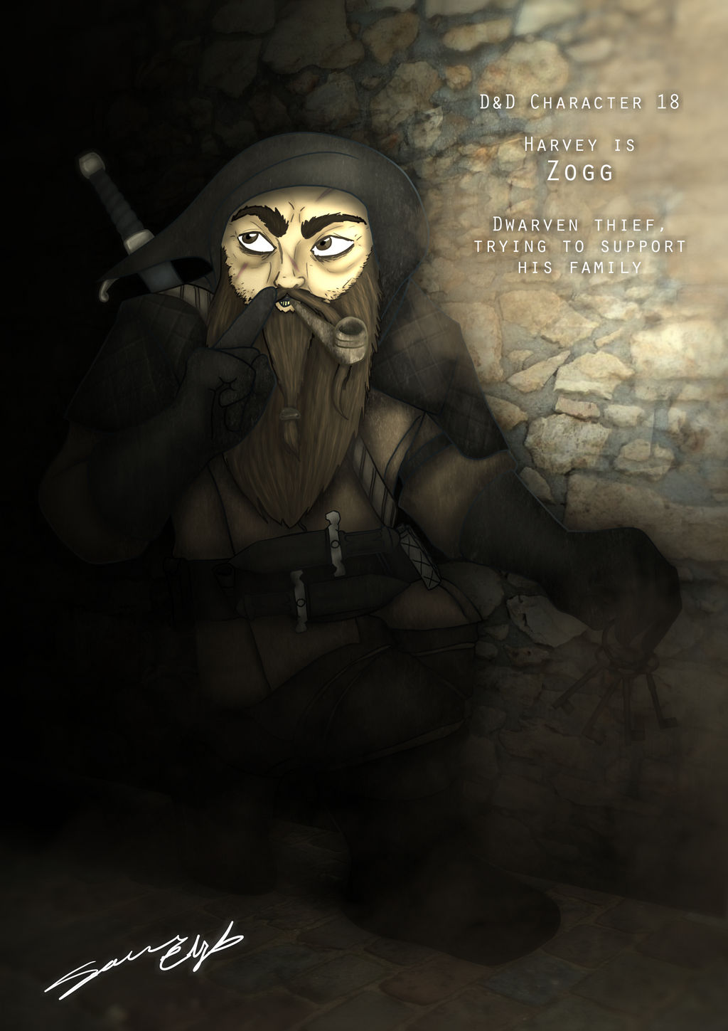 Dwarf Thief Zogg By SamSibStories On DeviantArt dwarf-thief-zogg-by-samsibstories-on-deviantart