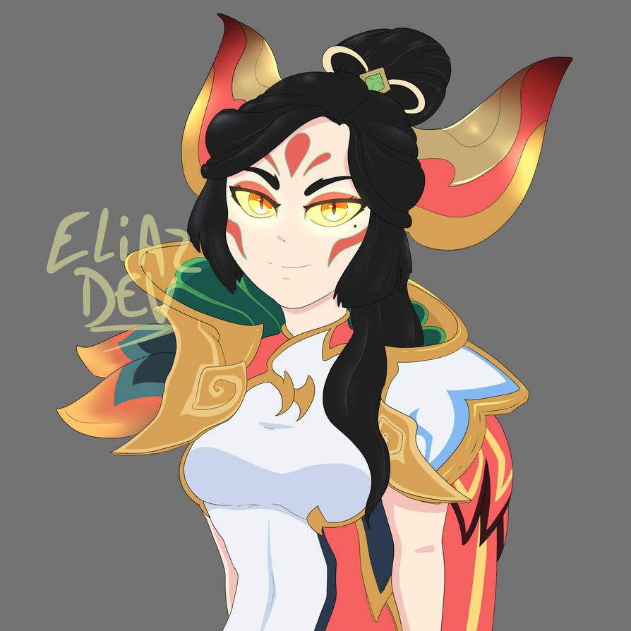 Xayah Brave Phoenix By Eliaz Dev On Deviantart