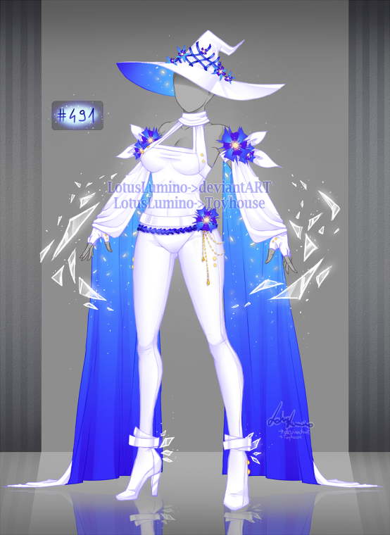 Outfit Design Adopt 491 Closed By Lotuslumino On Deviantart