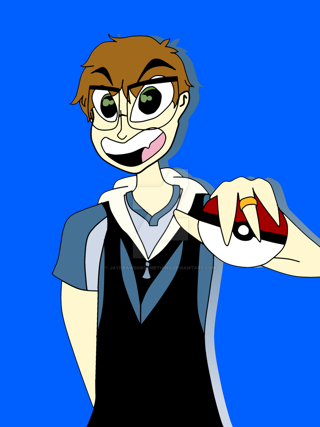 My First Pokemon By Jaydrawsorsomething On Deviantart