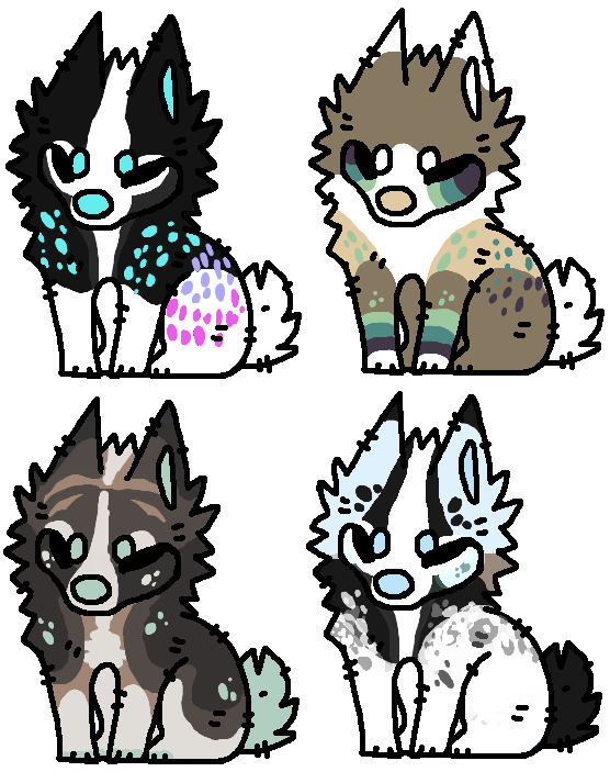 Chibi Canine Batch -CLOSED- by Errored-Adopts on DeviantArt Chibi Canine Batch -CLOSED- by Errored-Adopts on DeviantArt