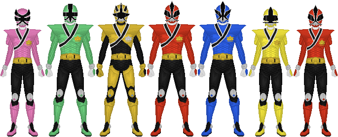 Power Rangers Samurai Mega Mode By Taiko554 On Deviantart