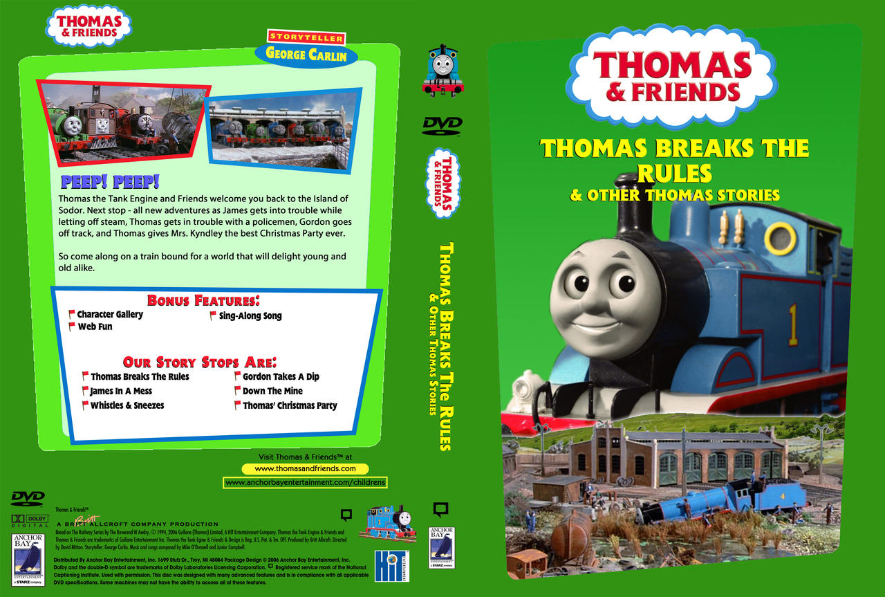 Thomas Breaks The Rules DVD by TTTEAdventures on DeviantArt Thomas Breaks The Rules DVD by TTTEAdventures on DeviantArt