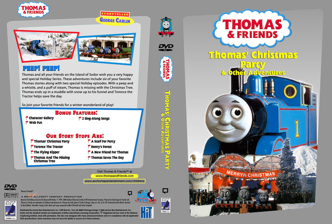Thomas' Christmas Party DVD by TTTEAdventures on DeviantArt Thomas' Christmas Party DVD by TTTEAdventures on DeviantArt