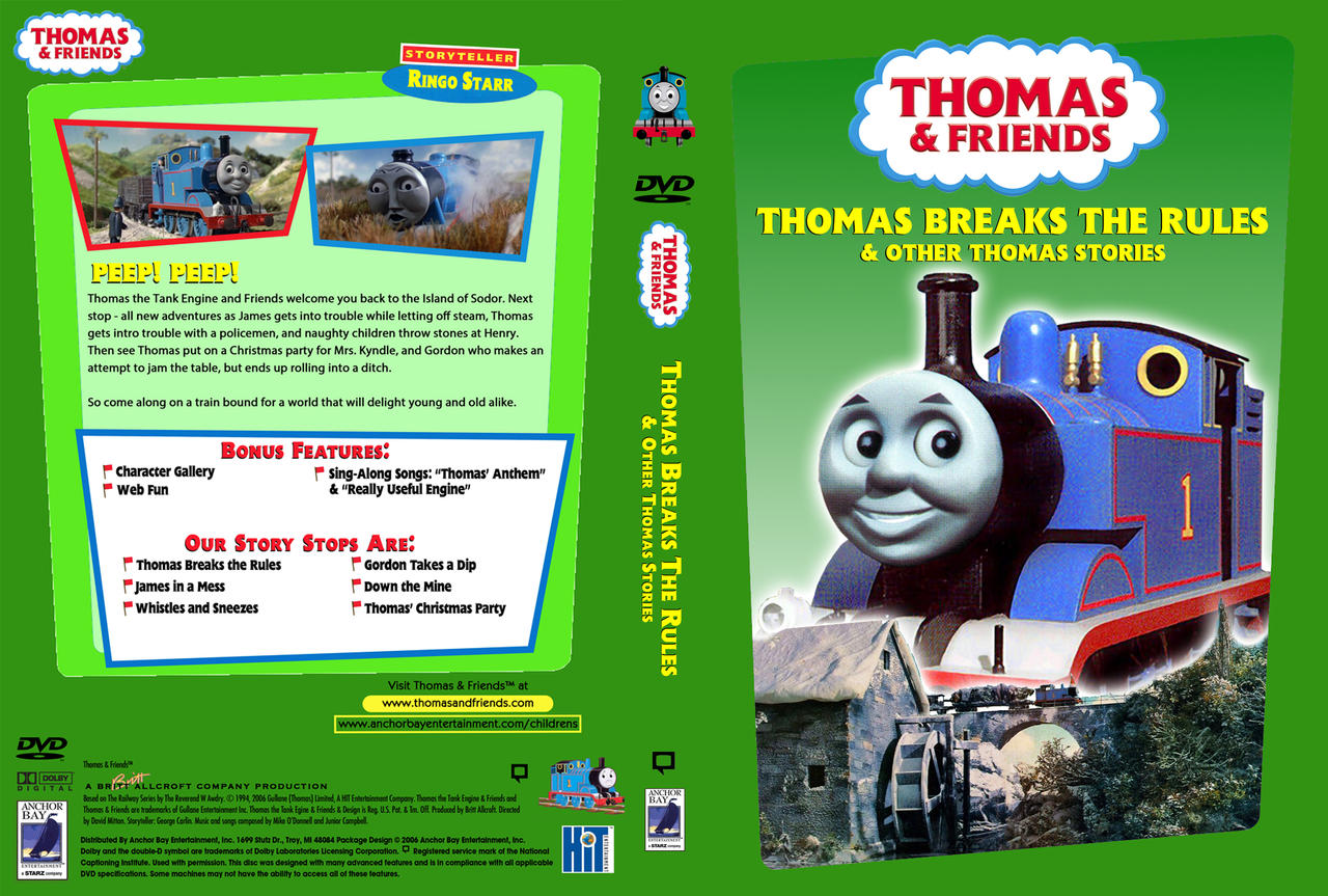 Thomas Breaks the Rules DVD Cover by TTTEAdventures on DeviantArt Thomas Breaks the Rules DVD Cover by TTTEAdventures on DeviantArt