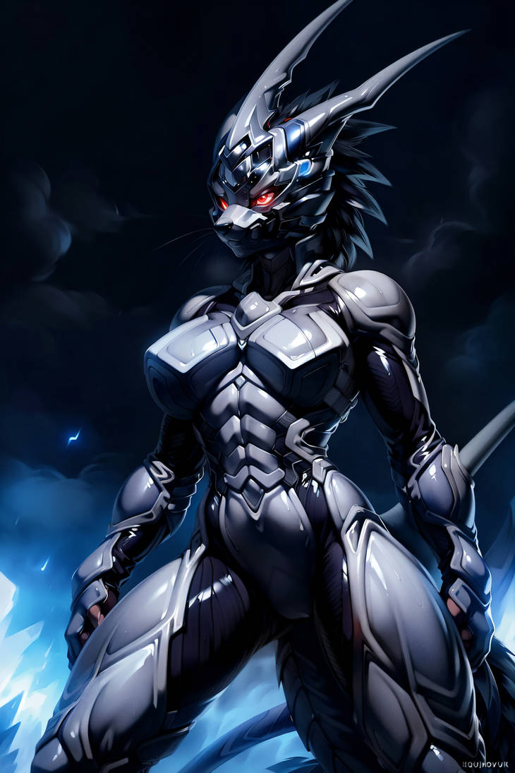 Anthro Mouse In A Guyver 01 Unit By Anotherneko On Deviantart