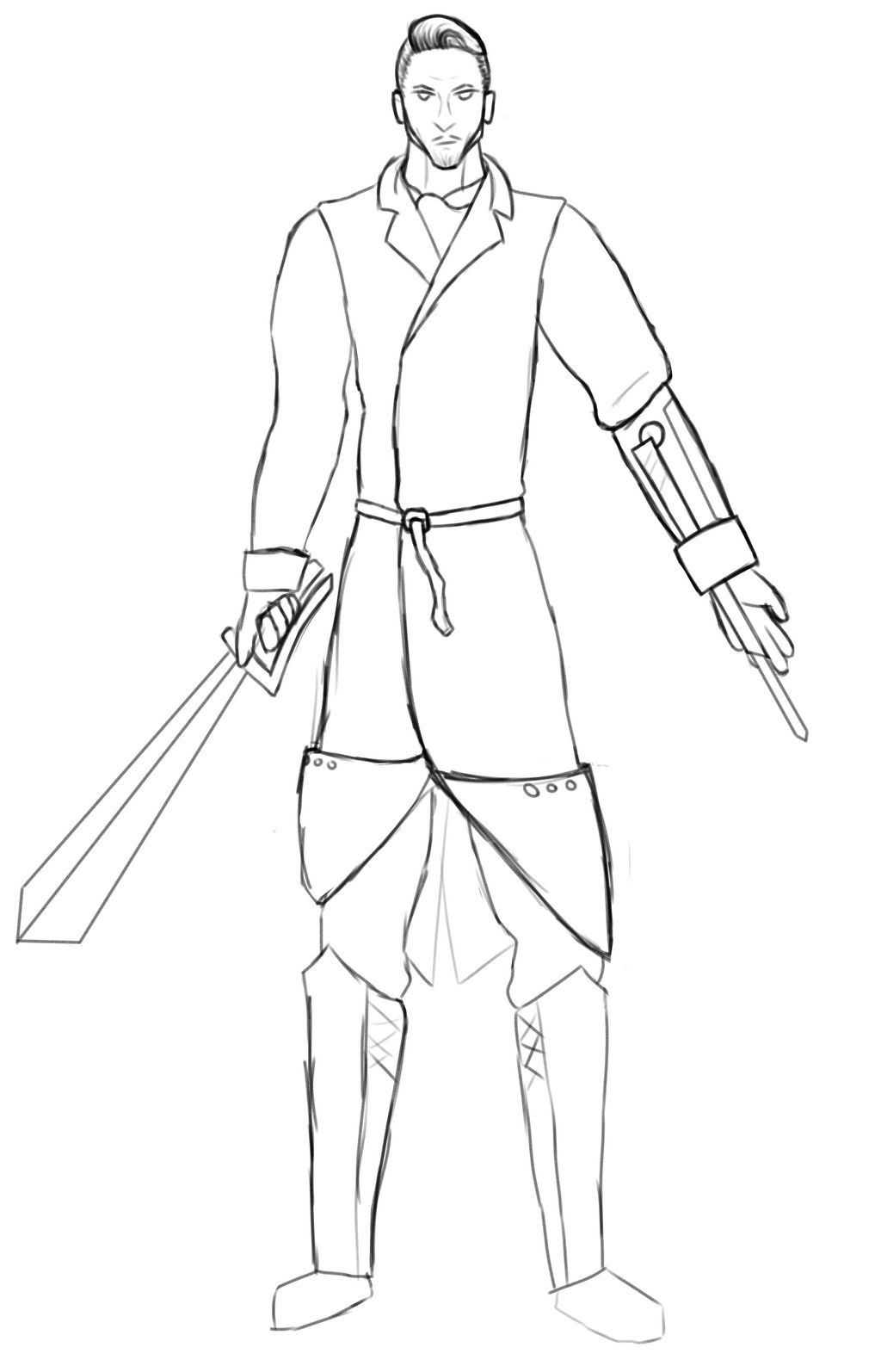 Assassin Sketch By Thorndrayton On Deviantart