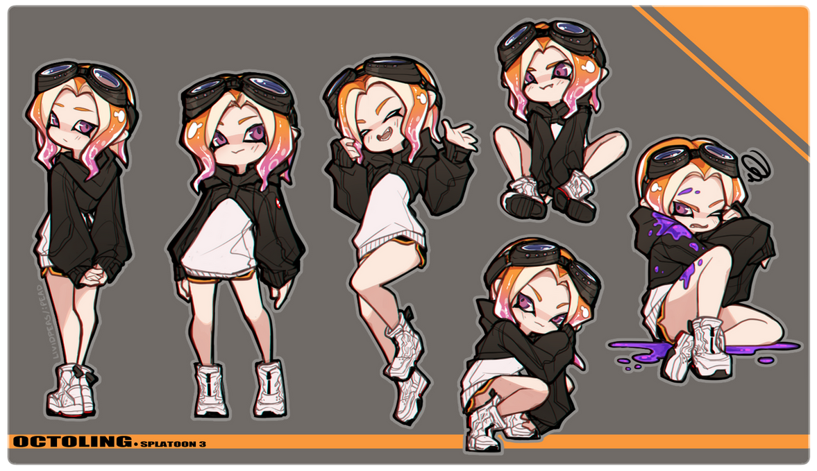Splatoon Octoling By Ipead On Deviantart