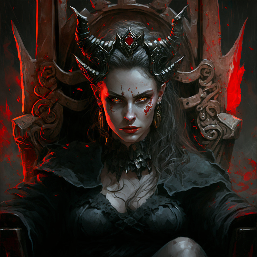 Hell Queen By Ai 2 By Dismid On Deviantart