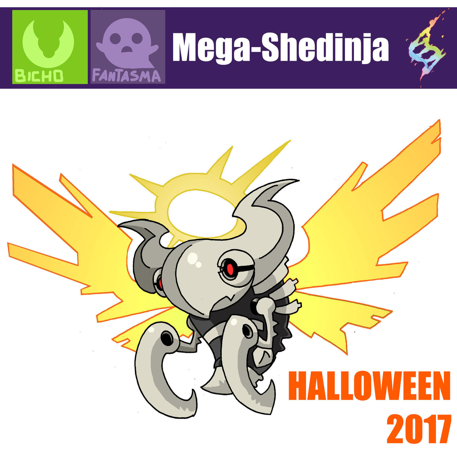 Mega Shedinja By Malandra Parodias On Deviantart