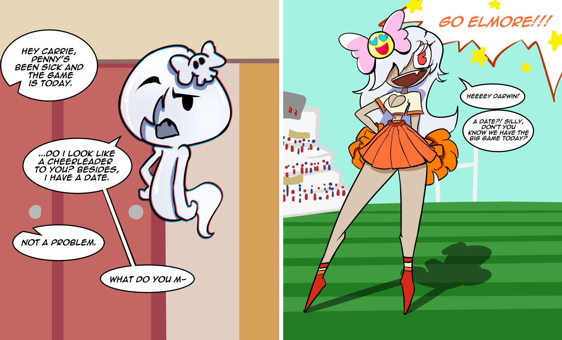 Replacement Cheerleader By Cyanoray On Deviantart