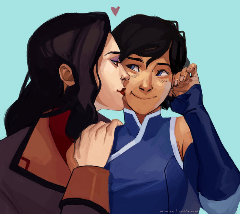 Korra And Asami By Kleineherz On Deviantart
