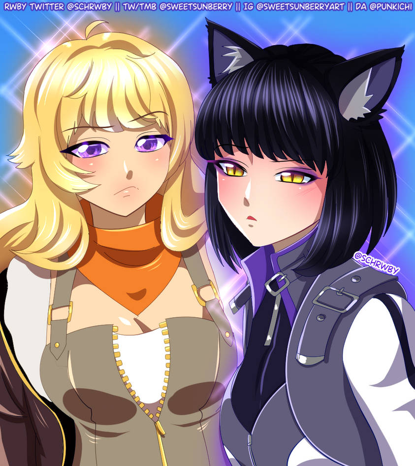 Yang And Blake By Punkichi On Deviantart