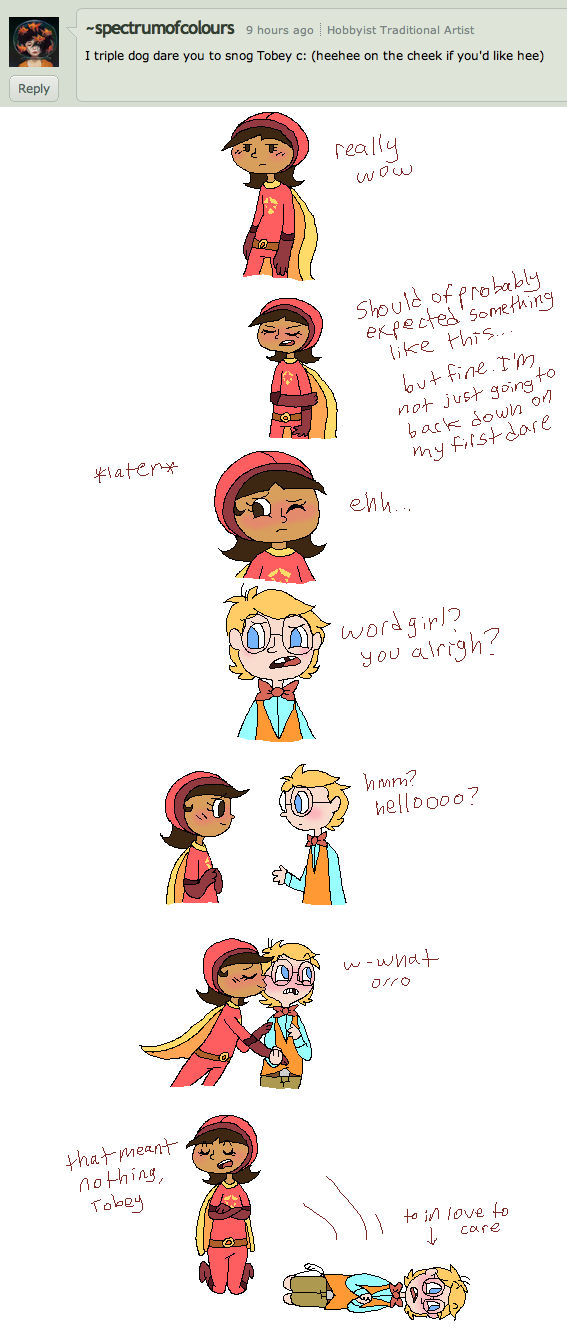 D1 Do What To Tobey By Ask Wordgirl On Deviantart