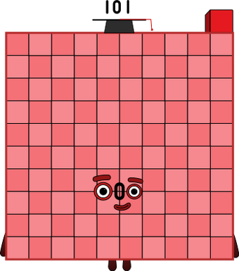 Numberblocks 101 blocks by jeanpaulfelix on DeviantArt Numberblocks 101 blocks by jeanpaulfelix on DeviantArt
