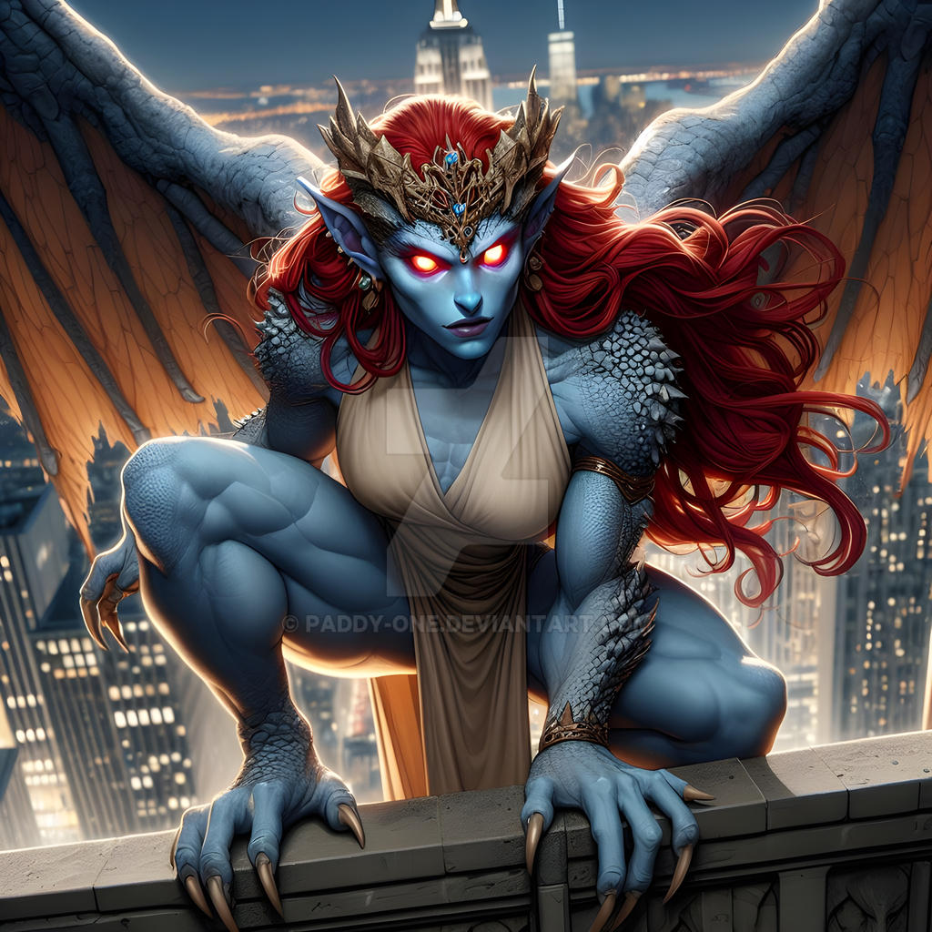 Disneys Gargoyles Demona By Paddy One On Deviantart