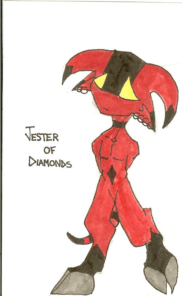 Jester of Diamonds by RigatoCaravel on DeviantArt