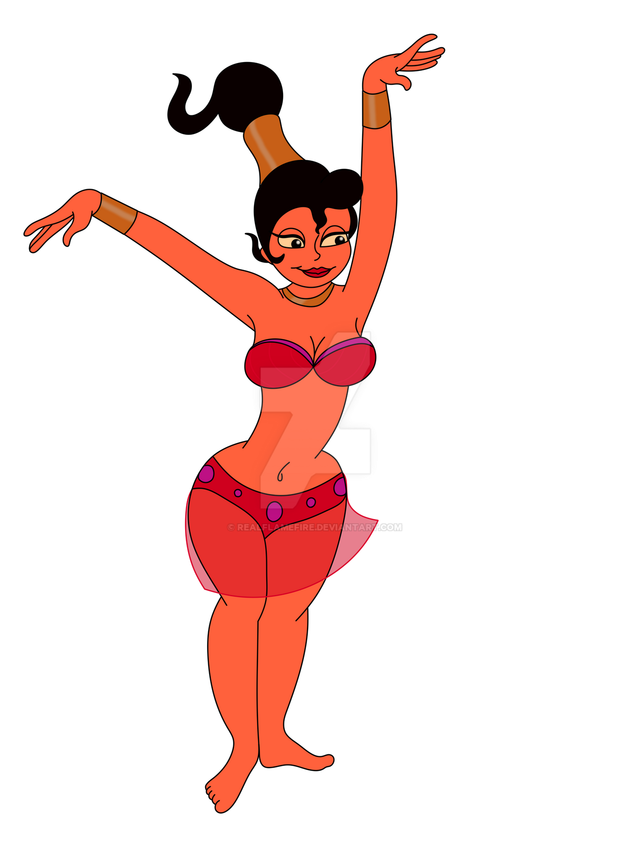 Genies Belly Dancer 3 By Realflamefire On Deviantart