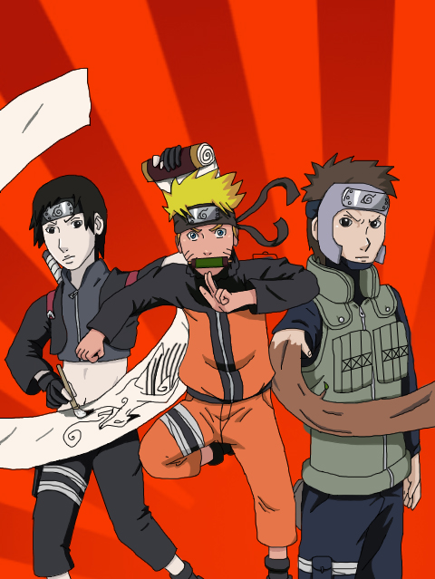 NARUTO - Trio by Exirias on DeviantArt