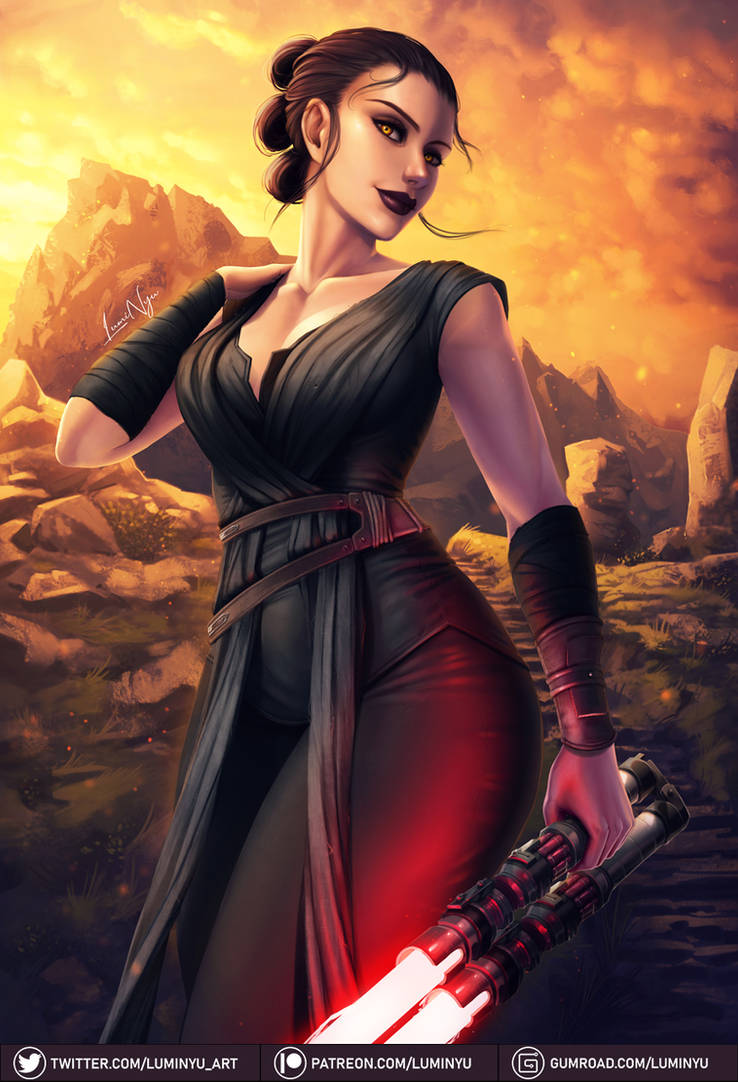 Rey Palpatine By Luminyu On Deviantart