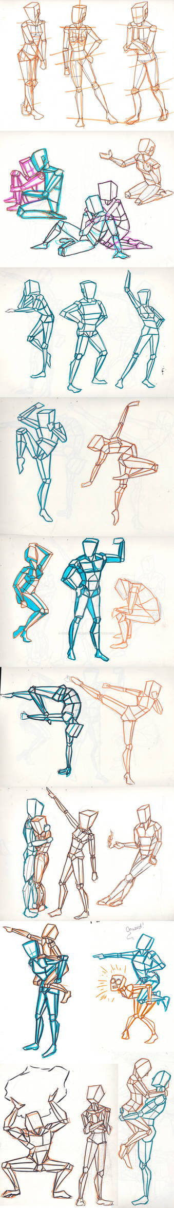 Figure Study Step 1 by CourtneysConcepts on DeviantArt Figure Study Step 1 by CourtneysConcepts on DeviantArt