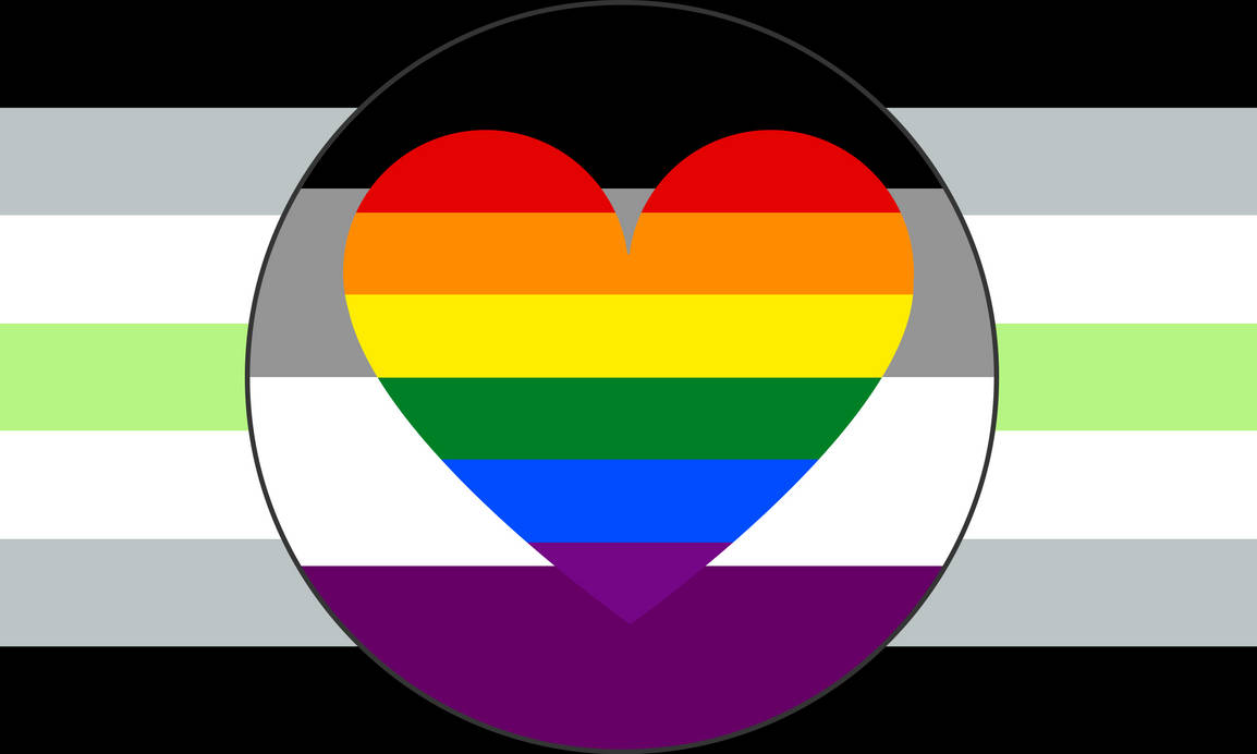 Agender Asexual Homoromantic Combo By Pride Flags On Deviantart