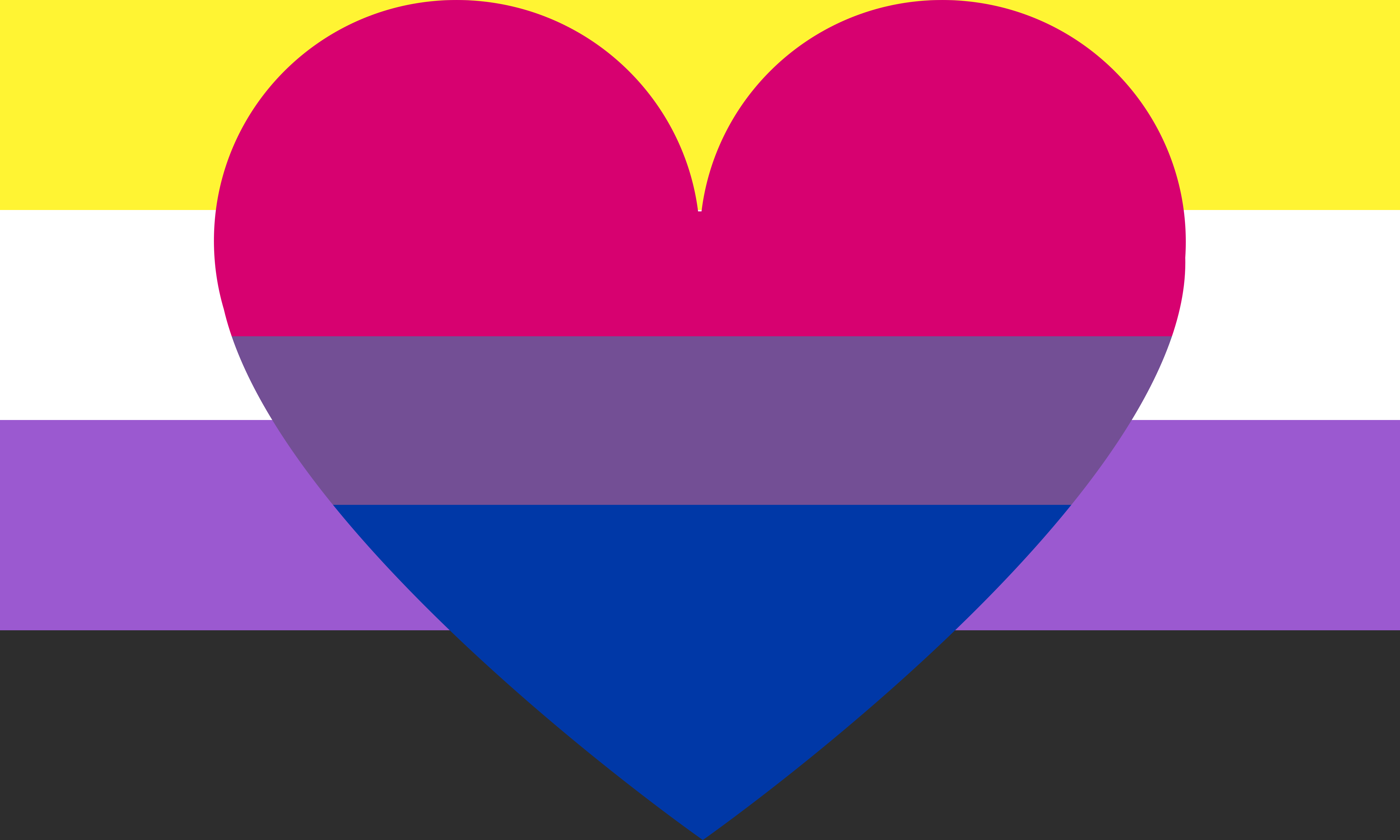Nonbinary Bisexual Combo By Pride-flags On Deviantart