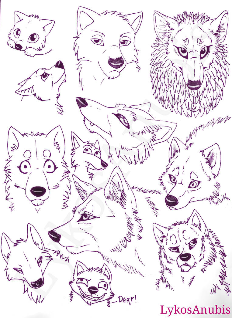 Wolf Styles By Lykosanubis On Deviantart